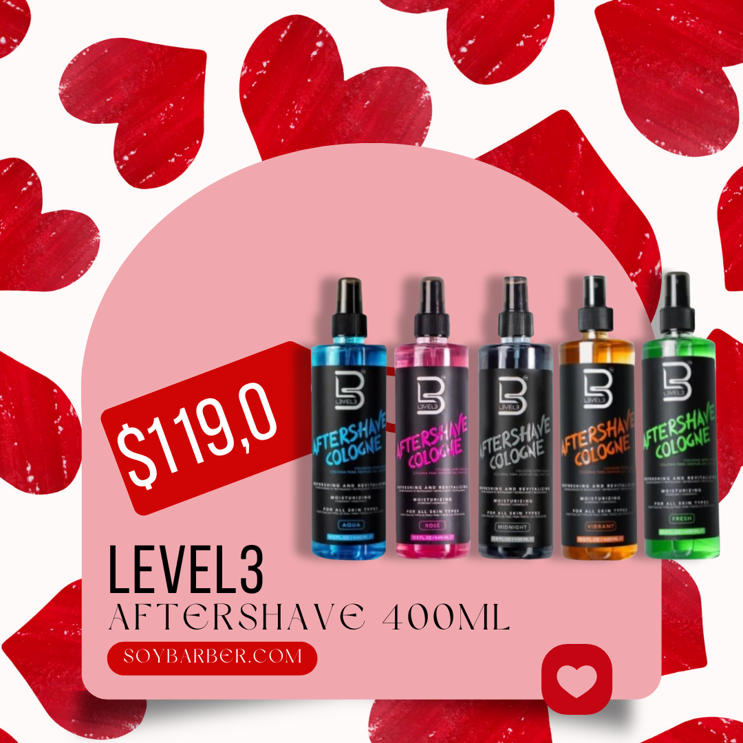 LV3 - After Shave Cologne – soybarbermonterrey