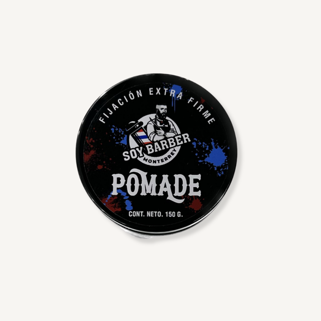 Soy Barber - Pomade de Fijación Extra Firme 150g – soybarbermonterrey